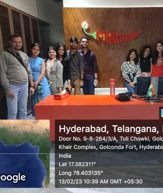 Visit to Radio Mirchi Studio | SVU