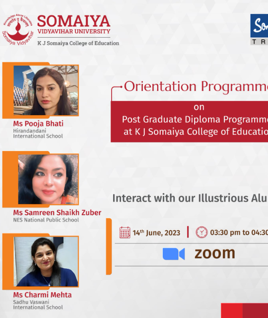 Orientation Session- Introduction to the PGDEM/ PGDEL and MAEML programme | SVU