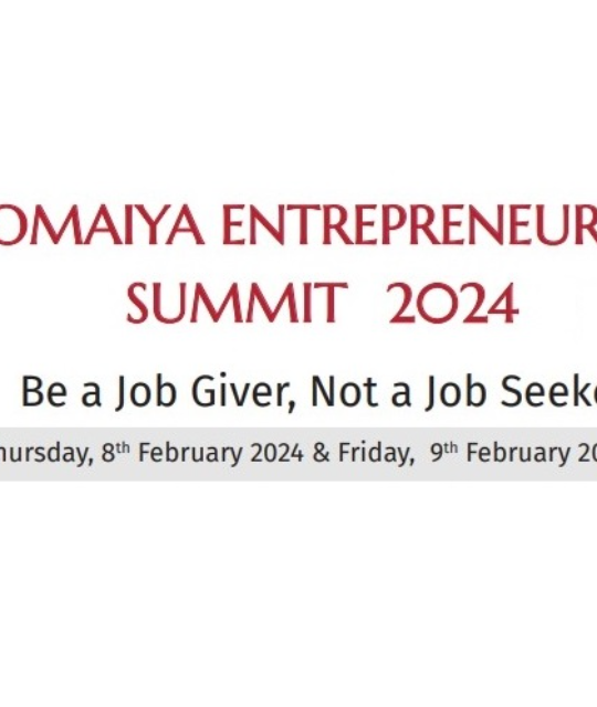 Somaiya Entrepreneurship Summit 2024 | SVU