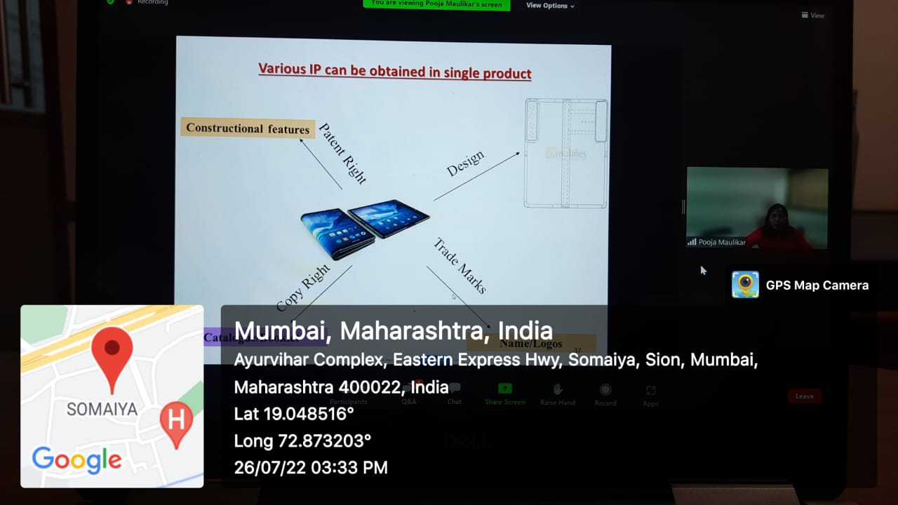 Intellectual property rights(IPR) and design filing | Gallery | SVU