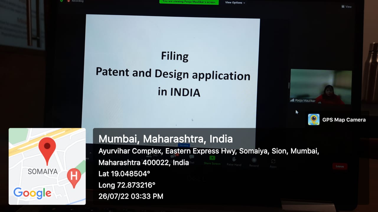 Intellectual property rights(IPR) and design filing | Gallery | SVU