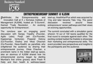 E-Summit | Somaiya Vidyavihar University