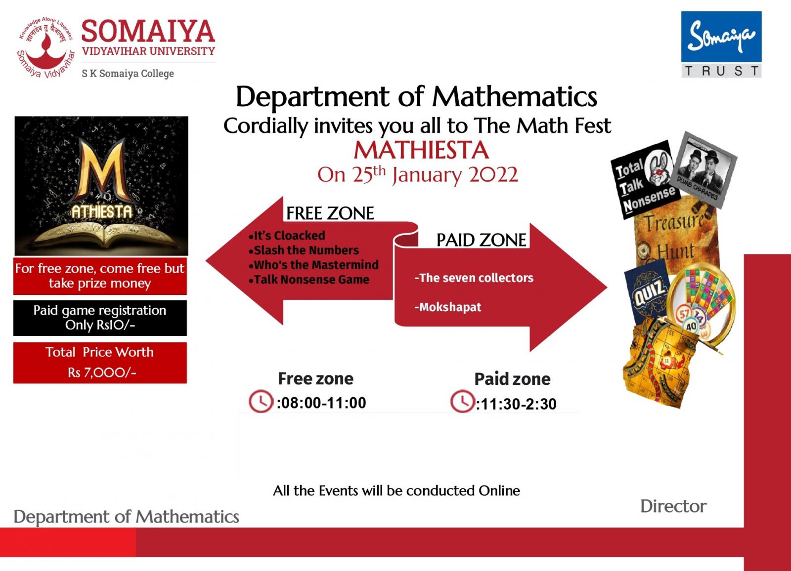 Mathiesta -- The Math fest | SVU